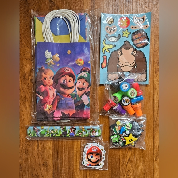 Source Unknown | Party Supplies | New Super Mario Party Bag And Favor ...